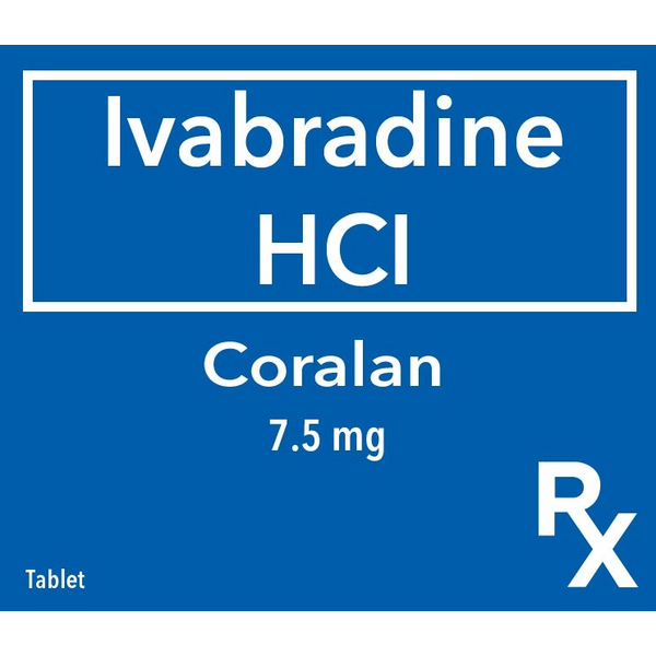 Buy Coralan ivabradine 7.5mg film-coated tablet 1's online with MedsGo ...