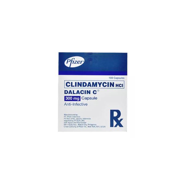 DALACIN-C Clindamycin 300mg Capsule 1's price in the Philippines | MedsGo Pharmacy