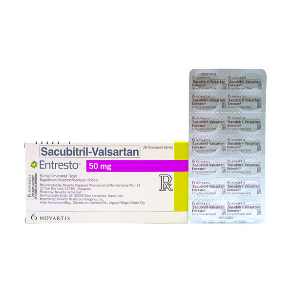 ENTRESTO Sacubitril / Valsartan Sodium 24.3mg / 25.7mg Film-Coated ...