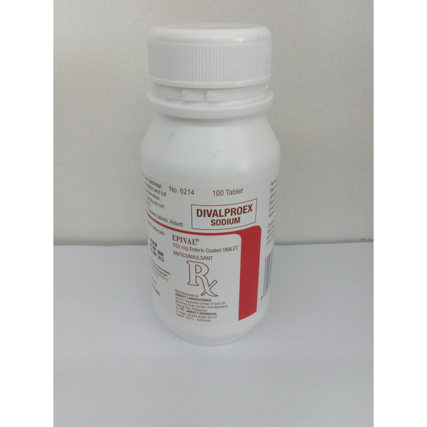 EPIVAL Divalproex Sodium 250mg Enteric-Coated Tablet 1's price in the ...