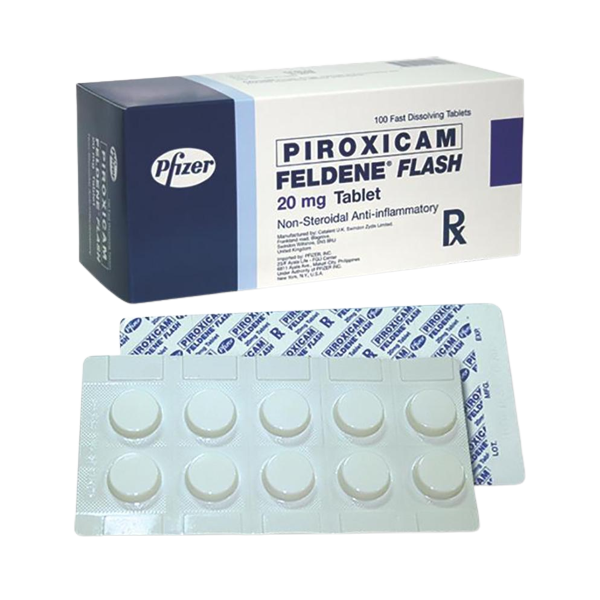 FELDENE FLASH Piroxicam 20mg Tablet 1's price in the Philippines | MedsGo Pharmacy