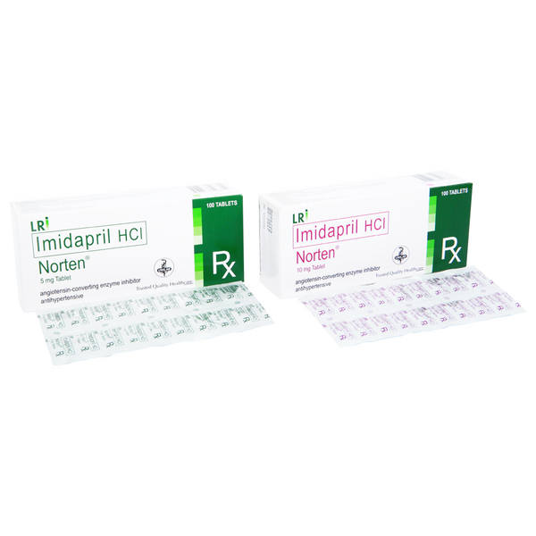 NORTEN Imidapril Hydrochloride 5mg Tablet 1's price in the Philippines ...