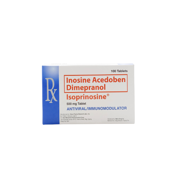 ISOPRINOSINE Inosine Acedoben Dimepranol 500mg Tablet 1's price in the ...