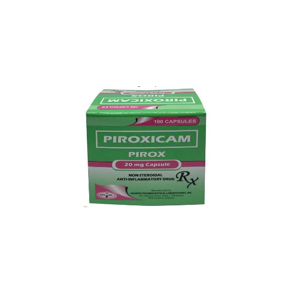 PIROX PIROXicam 20mg Capsule 100's price in the Philippines | MedsGo ...
