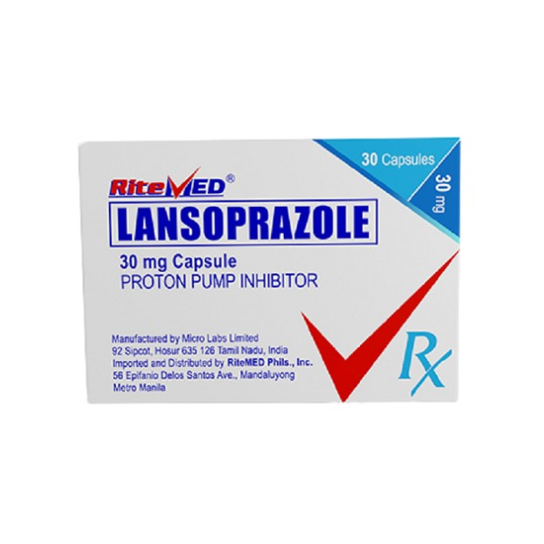 LANCID Lansoprazole 30mg Capsule 30's price in the Philippines | MedsGo ...
