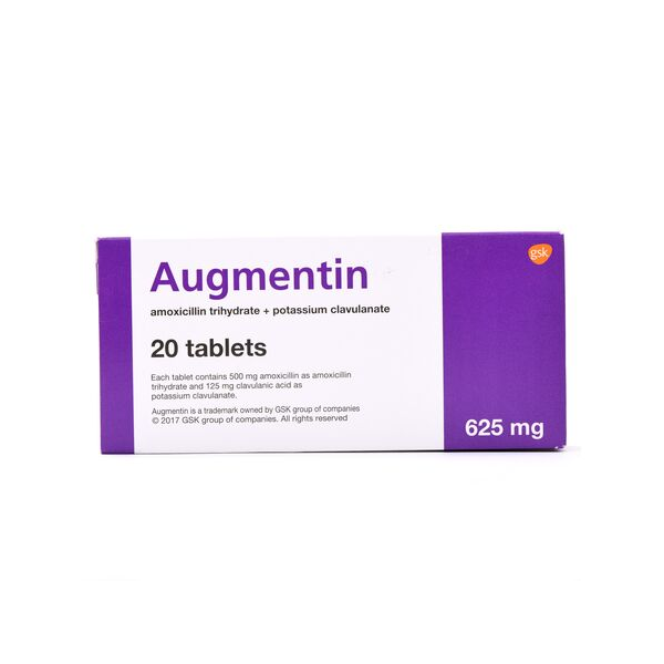AUGMENTIN Co-Amoxiclav 625mg Tablet 1's price in the Philippines ...
