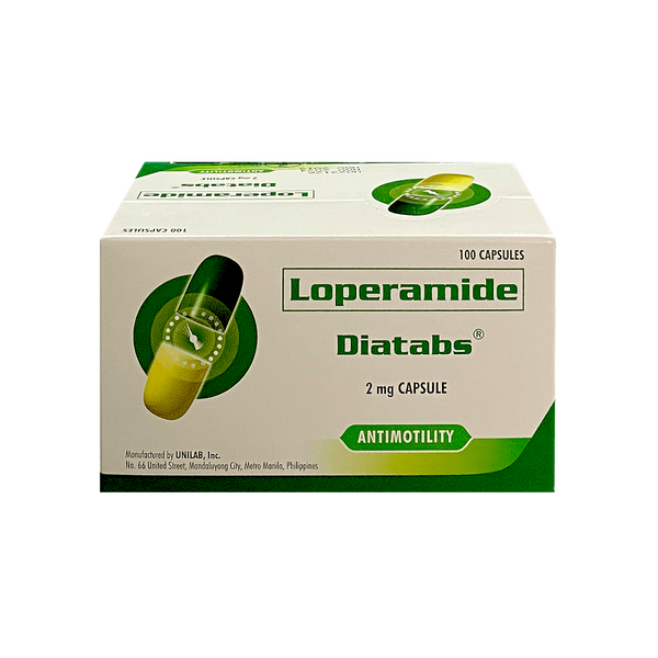 DIATABS ADVANCE Loperamide / Simeticone 2mg / 125mg SoftGel Capsule 1's ...