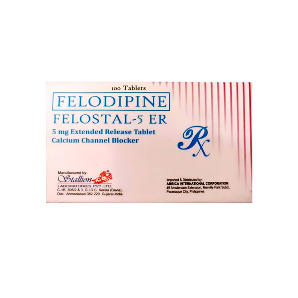 FELOSTAL-5 ER Felodipine 5mg Extended-Release Tablet 100's price in the ...