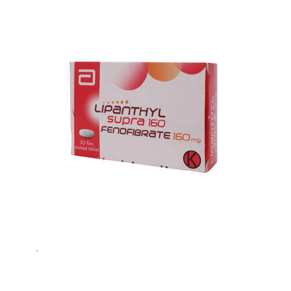 LIPANTHYL SUPRA Fenofibrate 160mg Film-Coated Tablet 1's price in the ...