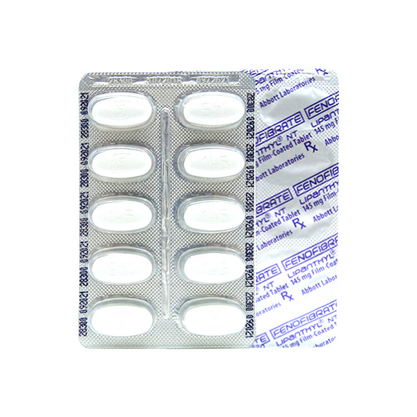 LIPANTHYL NT Fenofibrate 145mg Film-Coated Tablet 1's price in the ...
