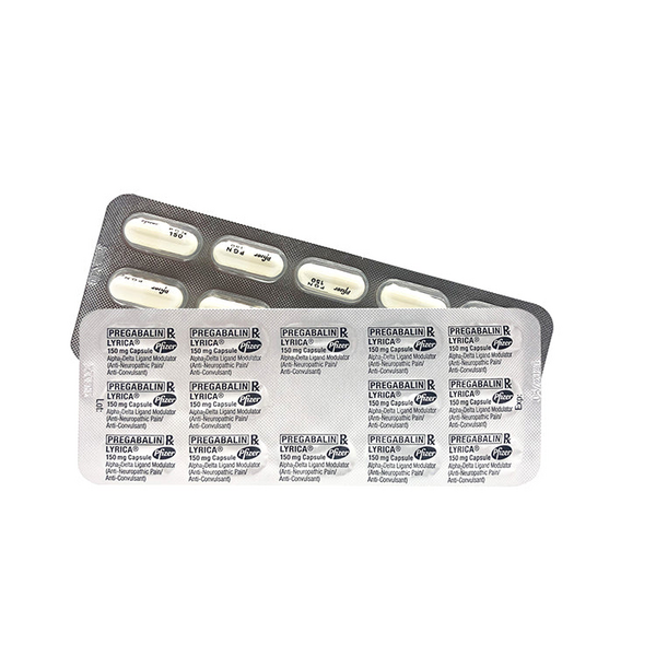 Buy Lyrica pregabalin 150mg capsule 1's online with MedsGo. Price - from