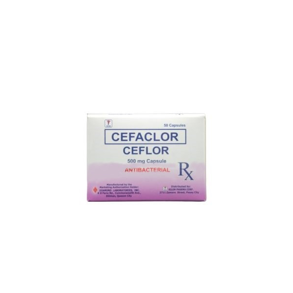 CEFLOR Cefaclor 500mg Capsule 50's price in the Philippines | MedsGo ...