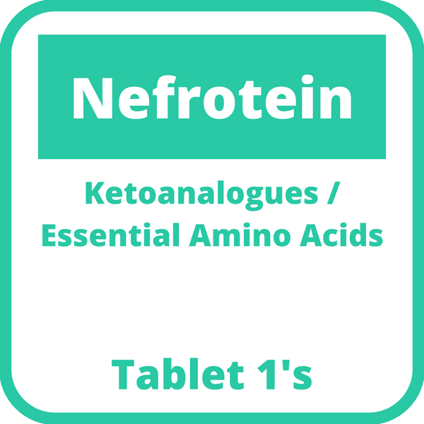 Buy Nefrotein ketoanalogues / essential amino acids film-coated tablet ...
