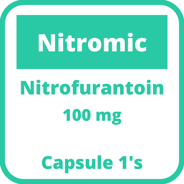 NITROMIC Nitrofurantoin 100mg Capsule 1's price in the Philippines ...