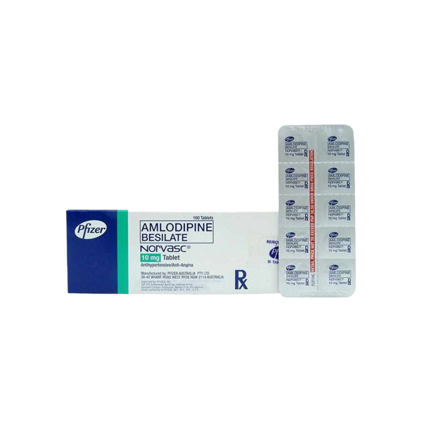 NORVASC Amlodipine Besilate 10mg Tablet 1's price in the Philippines ...
