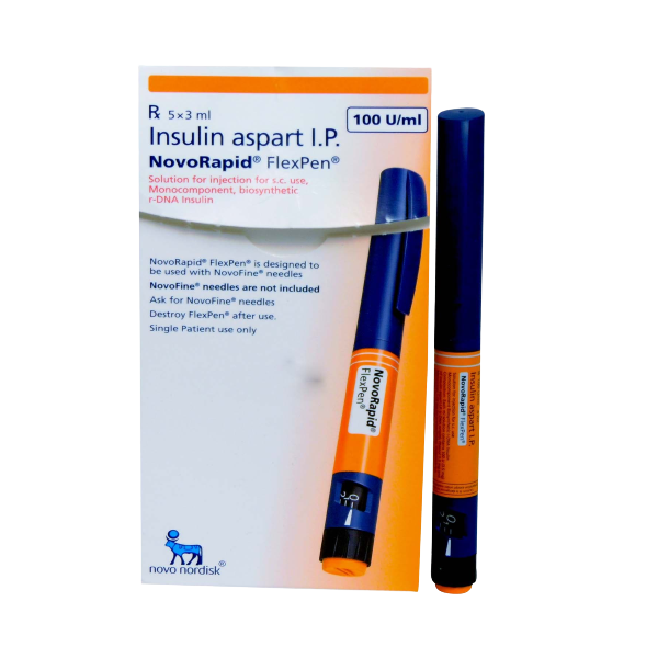 NOVORAPID FLEXPEN Insulin Aspart 100U / mL Solution for SC Injection ...