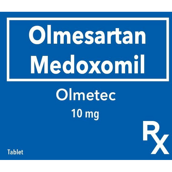 Buy Olmetec olmesartan medoxomil 10mg film-coated tablet 1's online ...