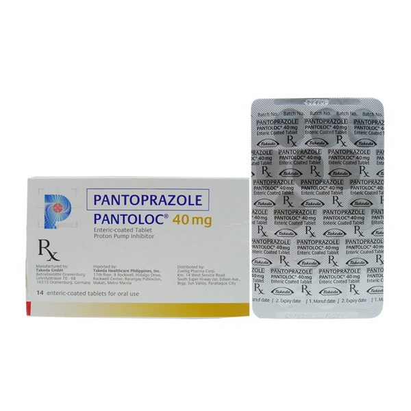 PANTOLOC Pantoprazole 40mg Tablet 1's price in the Philippines | MedsGo ...