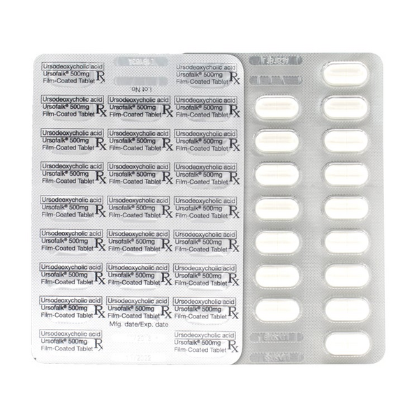 URSOFALK Ursodeoxycholic Acid 500mg Film-Coated Tablet 1's price in the ...