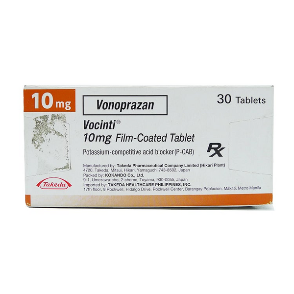 VOCINTI Vonoprazan 10mg Film-Coated Tablet 1's price in the Philippines ...