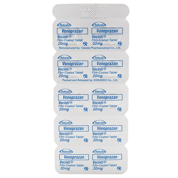 VOCINTI Vonoprazan 20mg Film-Coated Tablet 1's price in the Philippines ...