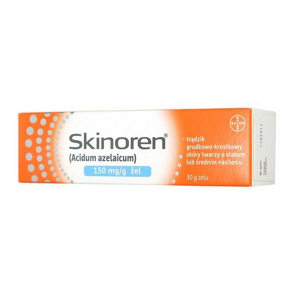 SKINOREN Azelaic Acid 150mg / g Gel 30g price in the Philippines ...