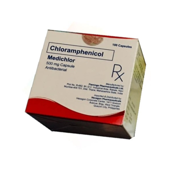 MEDICHLOR Chloramphenicol 500mg Capsule 100's price in the Philippines ...