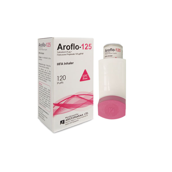 AROFLO-125 Salmeterol Xinafoate / Fluticasone Propionate 25mcg / 125mcg ...
