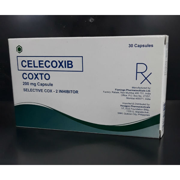 COXTO Celecoxib 200mg Capsule 30's price in the Philippines | MedsGo ...