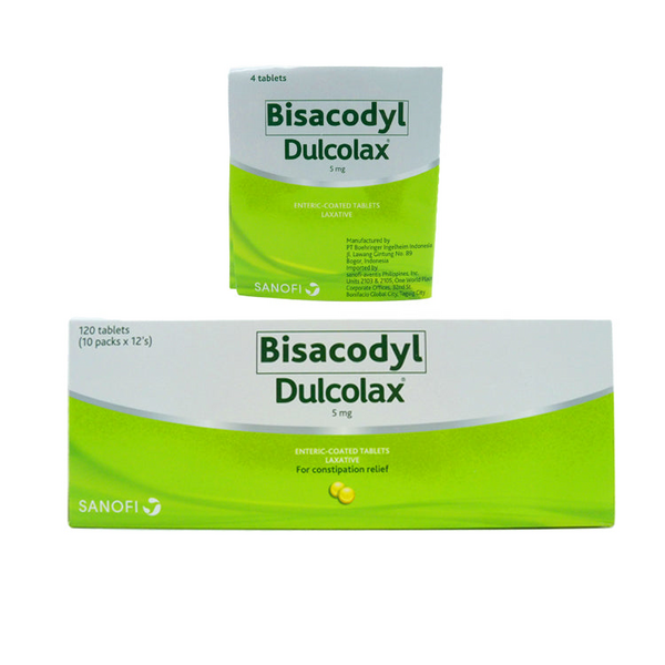 DULCOLAX Bisacodyl 5mg Enteric-Coated Tablet 1's price in the ...