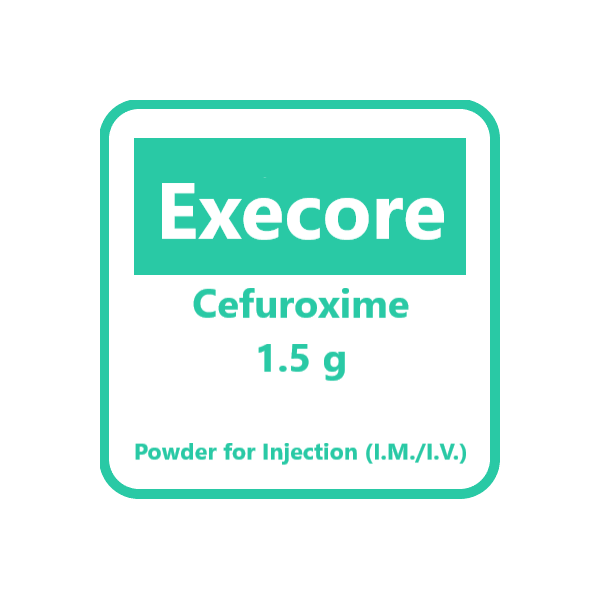 EXECORE Cefuroxime Sodium 1.5g Powder for IM/IV Injection 1's price in ...