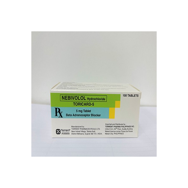 TORICARD-5 Nebivolol 5mg Tablet 100's price in the Philippines | MedsGo ...