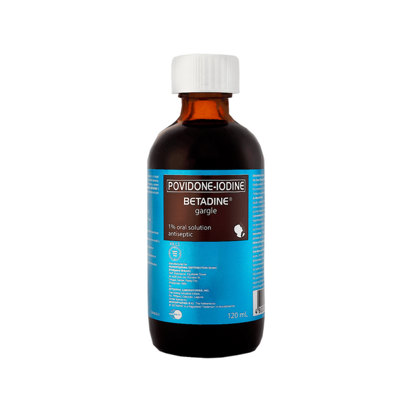 MAXI-AID GARGLE Povidone-Iodine 10mg / mL (1.0%) Oral Solution 120mL ...
