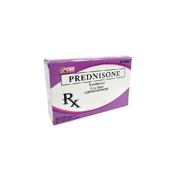 SYSTOCOR Prednisone 5mg Tablet 100's price in the Philippines | MedsGo ...