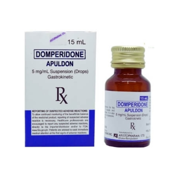 APULDON Domperidone 5 mg/ mL Suspension (Oral Drops) 15mL price in the ...