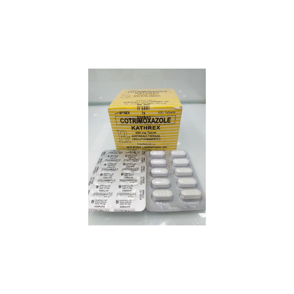 KATHREX Cotrimoxazole (Sulfamethoxazole / Trimethoprim) 960mg (800mg ...