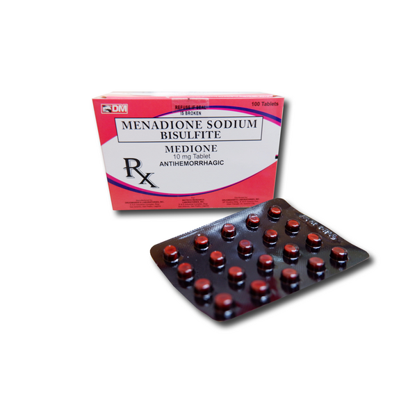 MEDIONE Menadione Sodium Bisulfate 10mg Tablet 100's price in the ...