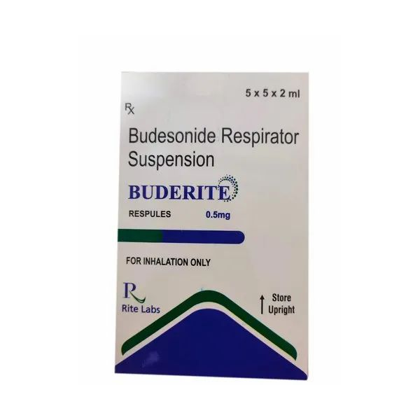 BUDERITE Budesonide 0.5mg / 2mL Suspension for Nebulization 2mL 25's ...