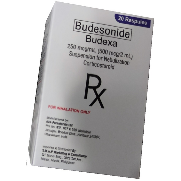 BUDEXA Budesonide 250mcg / mL (500mcg / mL) Suspension for Nebulization ...