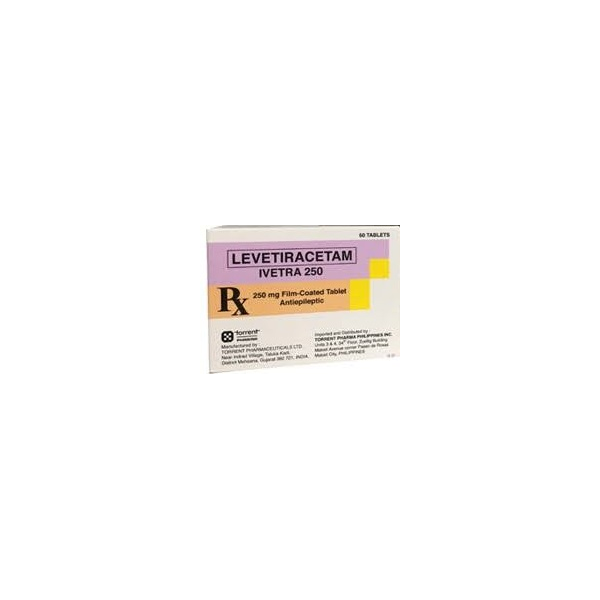 IVETRA 250 Levetiracetam 250mg Film-Coated Tablet 60's price in the ...