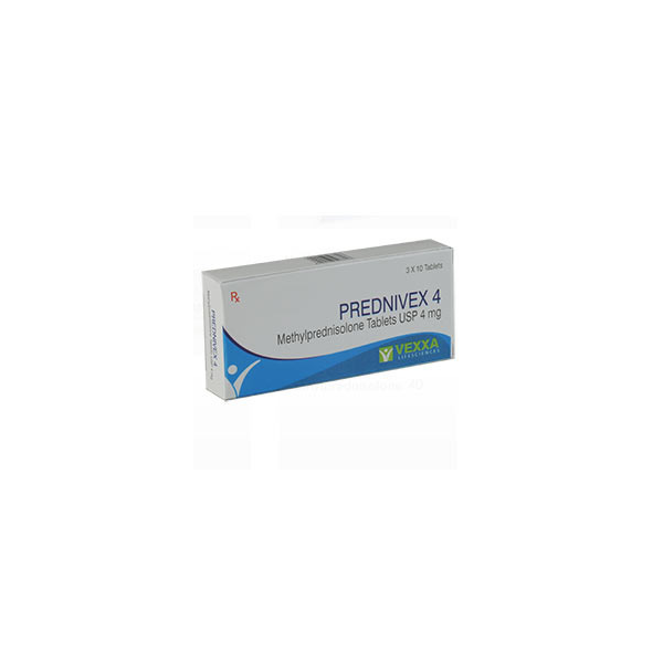 PREDNIVEX 4 Methylprednisolone 4mg Tablet 30's price in the Philippines ...