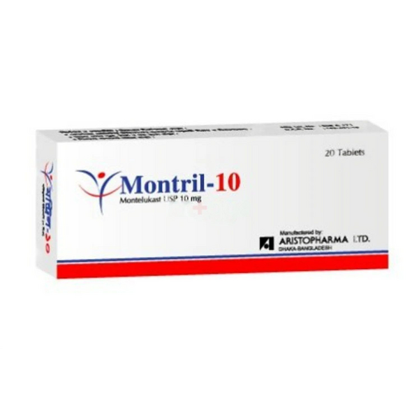MONTRIL-10 Montelukast Sodium 10mg Film-Coated Tablet 20's price in the ...