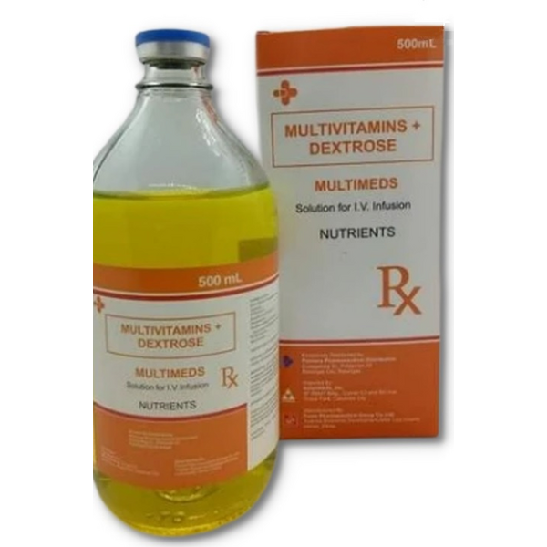 MULTIMEDS Multivitamins / Dextrose 500mL Solution for IV Infusion 500mL ...