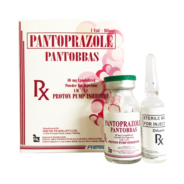 PANTOBBAS Pantoprazole Sodium 40mg Lyophilized Powder for Injection 1's ...