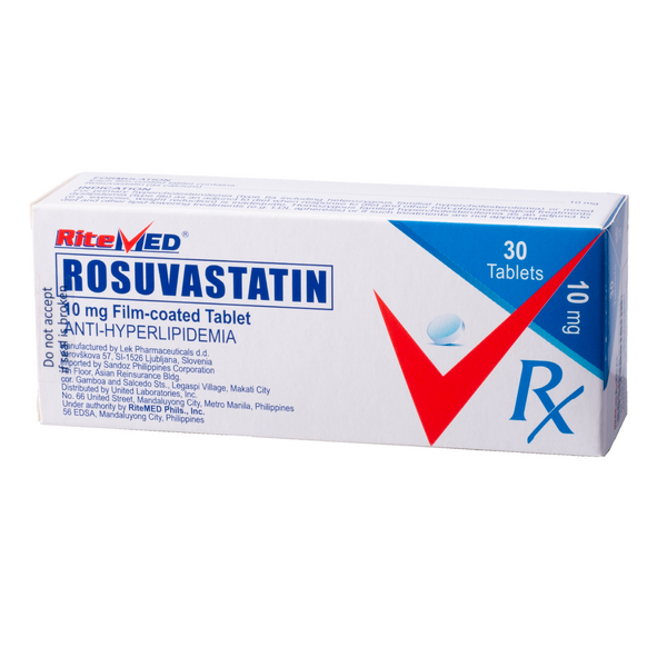 ROSUCARE Rosuvastatin 10mg Film-Coated Tablet 30's price in the ...