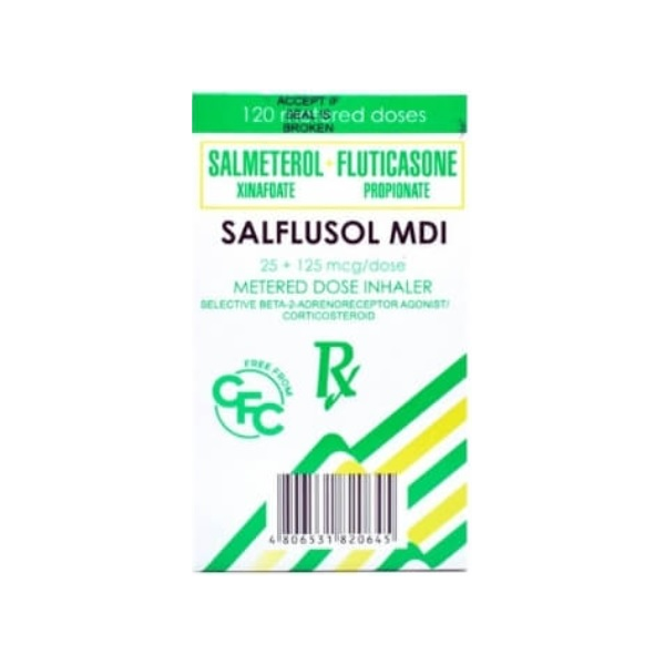 SALFLUSOL MDI Fluticasone Propionate / Salmeterol Xinafoate 250mcg ...