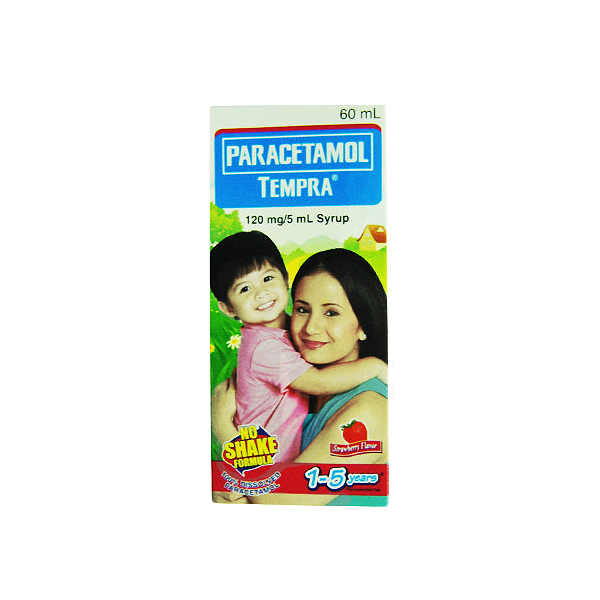 TEMPRA Paracetamol 120mg / 5mL Syrup 60mL Strawberry price in the ...