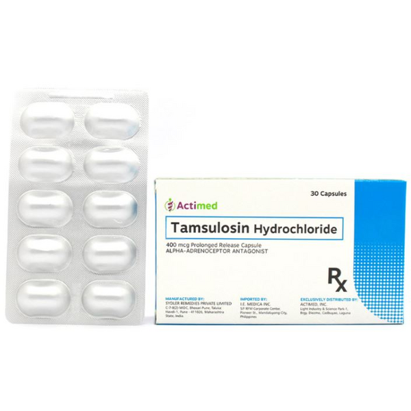 ACTIMED Tamsulosin Hydrochloride 400mcg Prolonged Release Capsule 1's ...