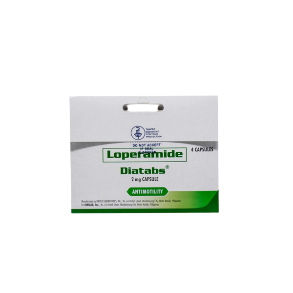 DIATABS ADVANCE Loperamide / Simeticone 2mg / 125mg SoftGel Capsule 4's ...
