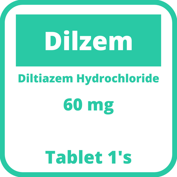 DILZEM Diltiazem Hydrochloride 60mg Tablet 1's price in the Philippines ...